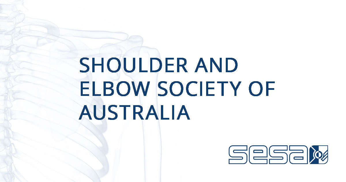 Shoulder and Elbow Society of Australia | SESA